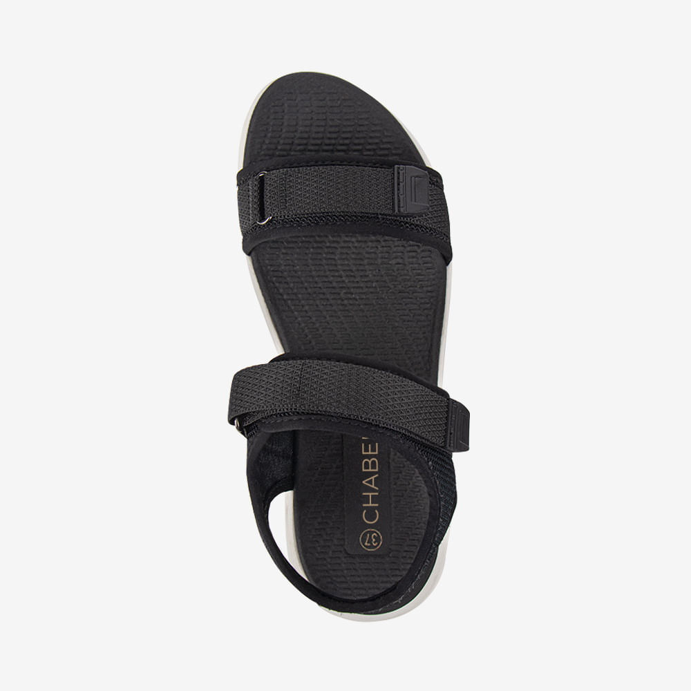Sandalia casual de mujer negro 2YS552 | CHABELY